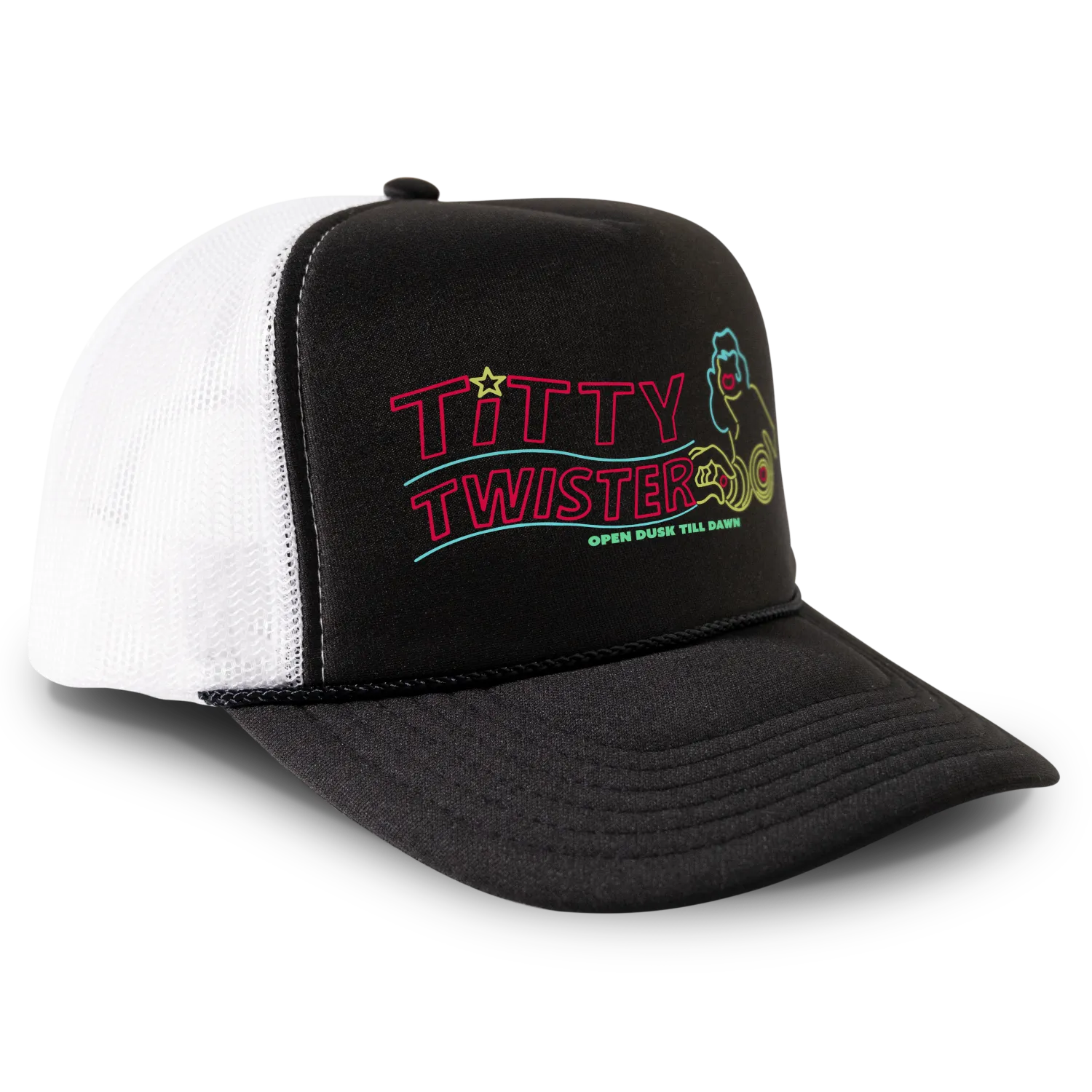 Black Rabbit - From Dusk Till Dawn Titty Twister Snapback Hat Cap