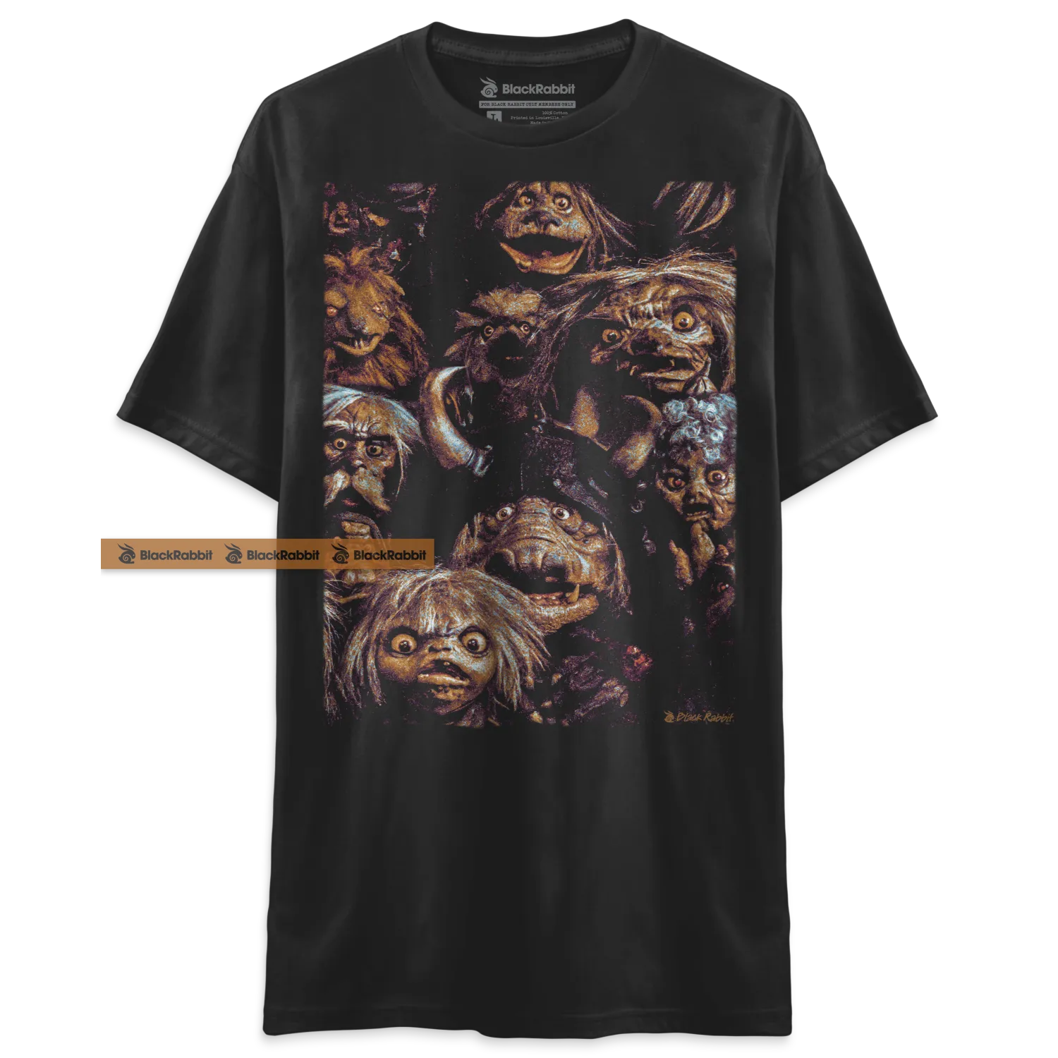 Black Rabbit - Labyrinth Goblins 1986 Retro Vintage Fantasy Movie Unisex