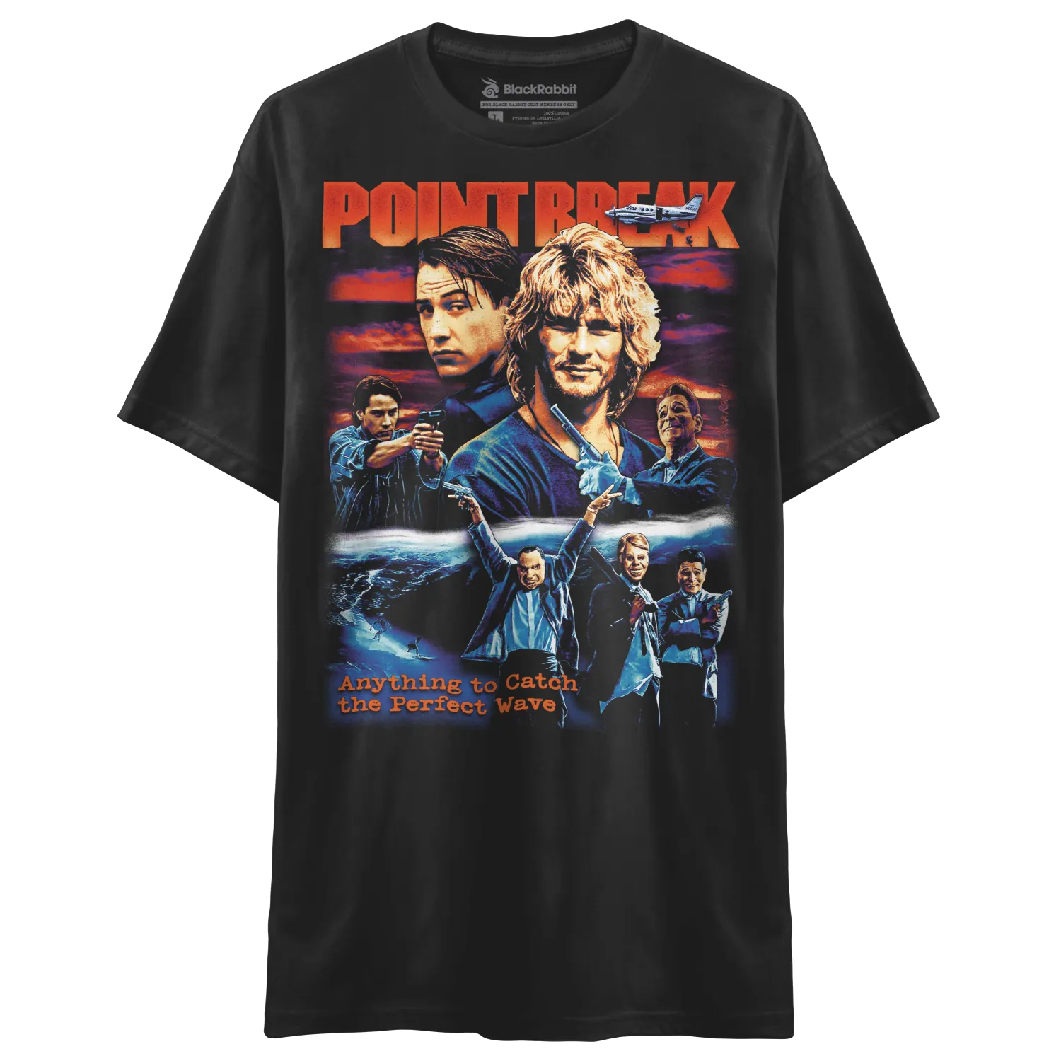 Black Rabbit - Point Break Anything To Catch The Perfect Wave 90s Retro ...